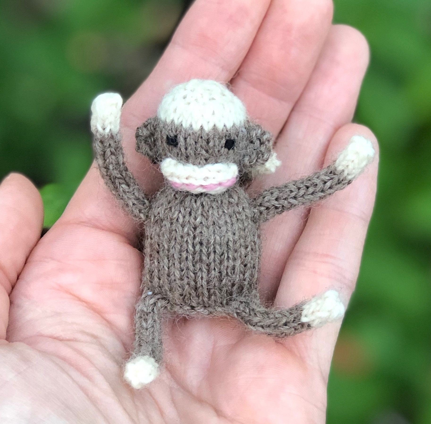Miniature Rag Doll or Sock Monkey Friends for Blythe and Barbie - Etsy