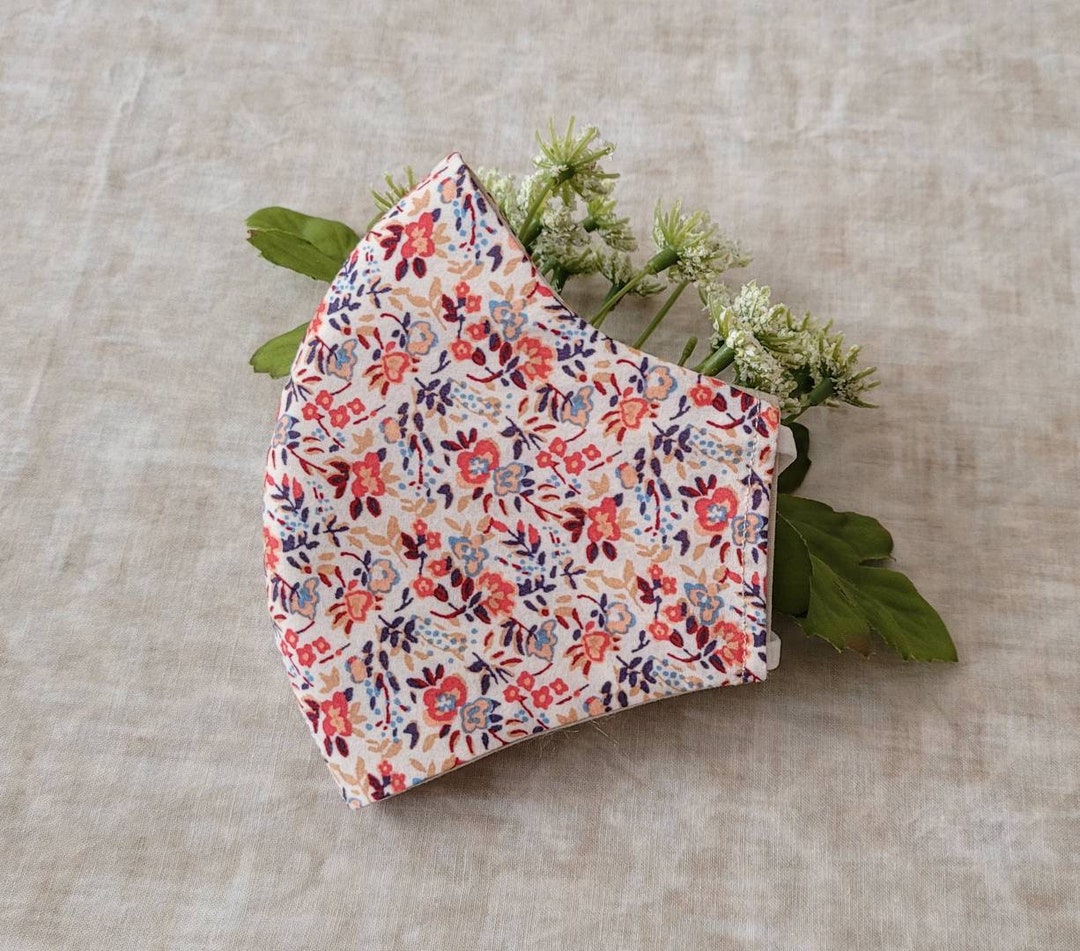 Floral Face Mask, Face Mask for Kids and Women, Floral Spring Face Mask ...