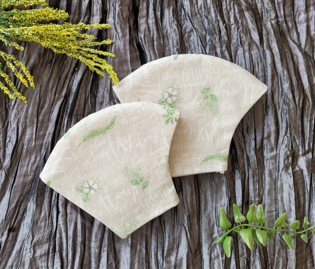 Women Floral Spring Summer Face Mask, Handmade Facemask, Reversible ...