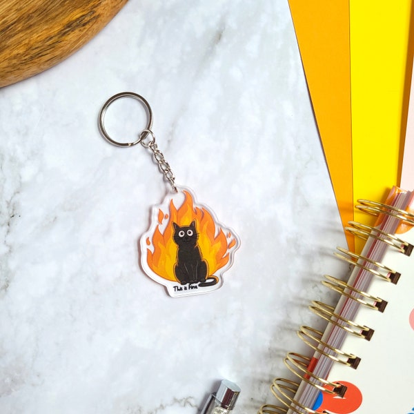 Acrylic Keychain - Etsy