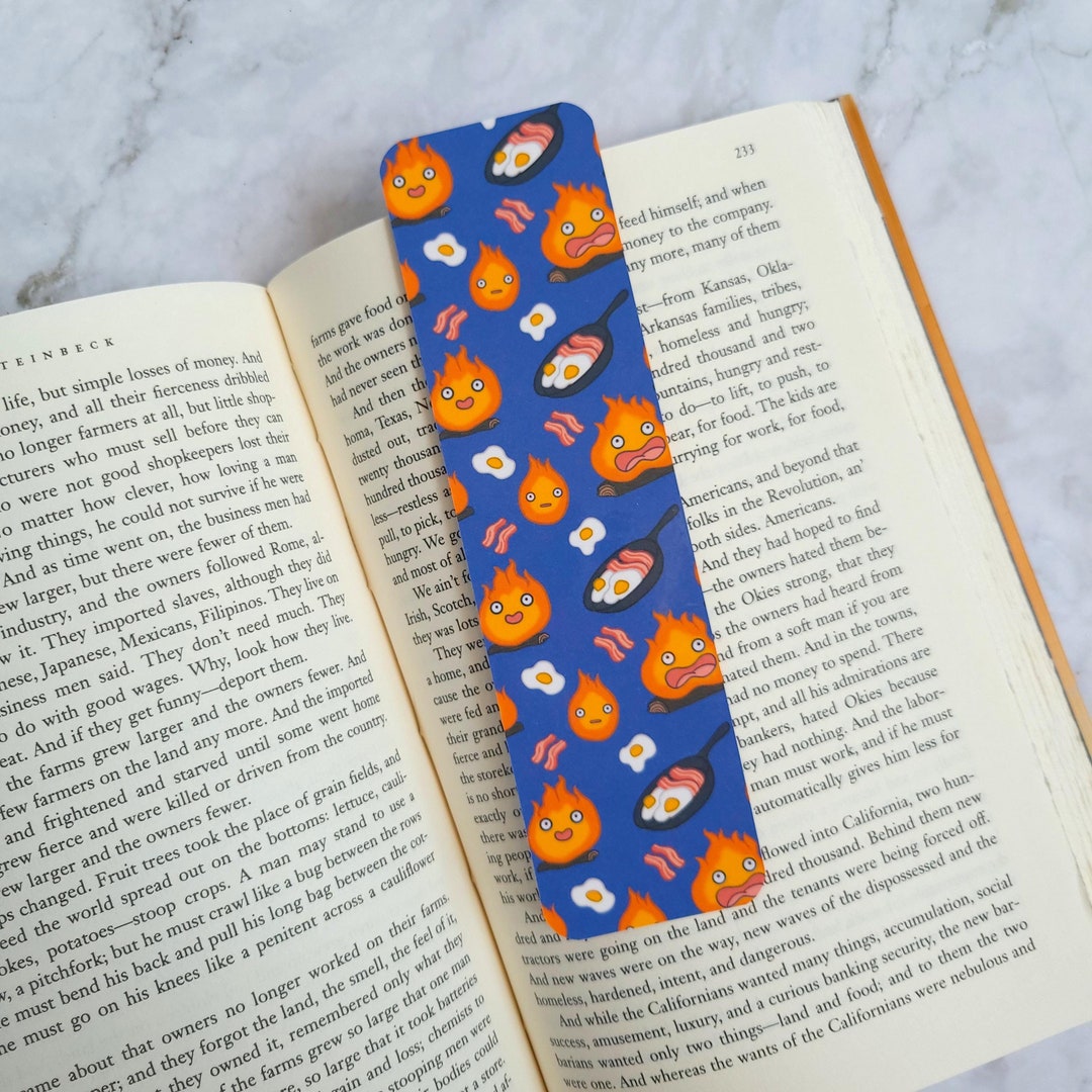 Cute Flame Glossy Bookmark (2x7") - Anime, Kawaii - Etsy