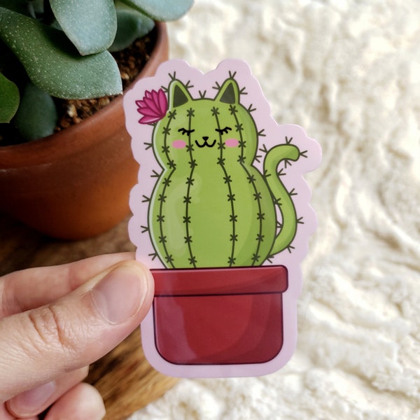 Cat Cactus - Etsy