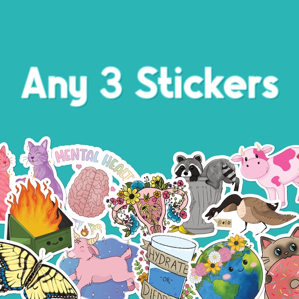 Stickers Mix and Match - Etsy