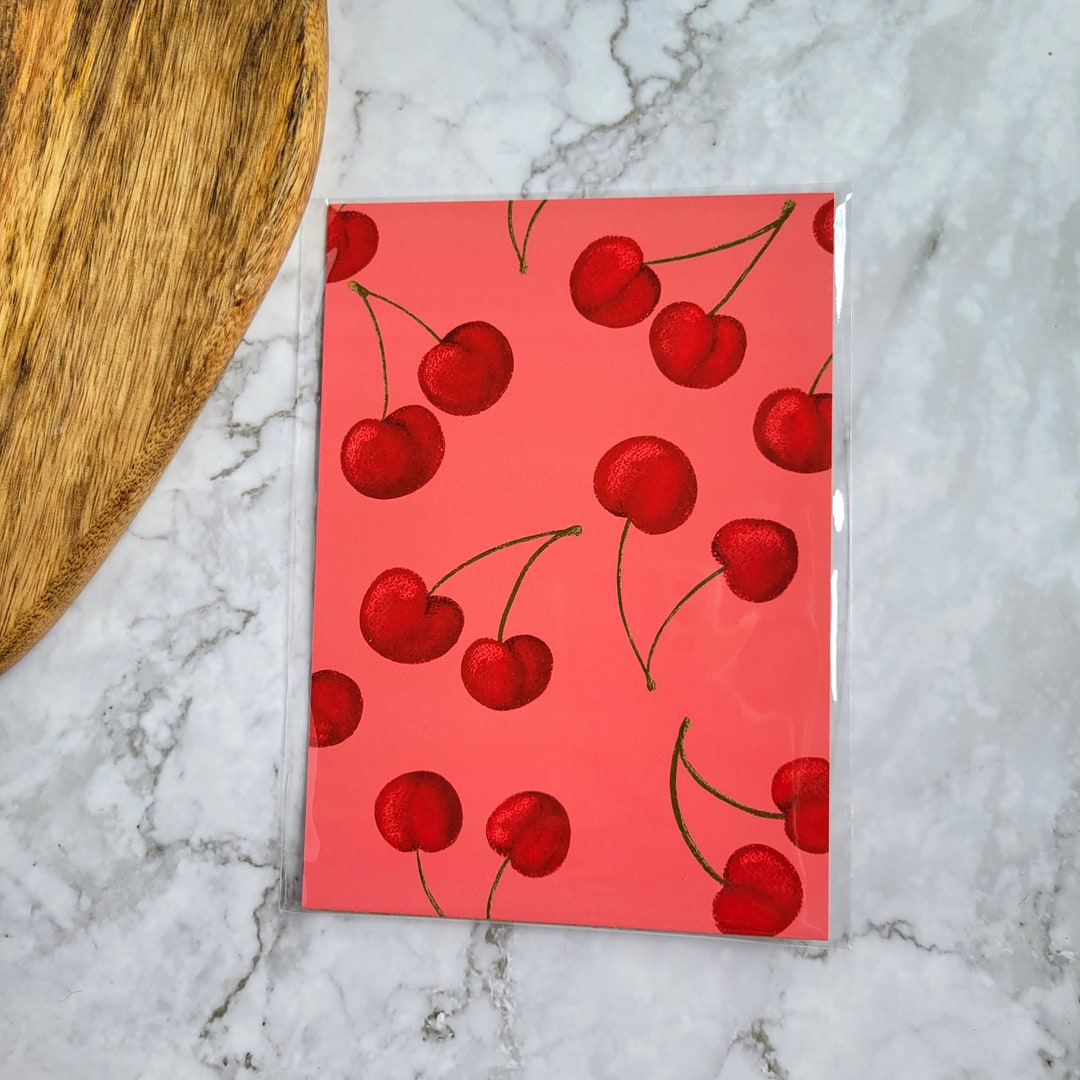 Pastel Cherries Art Print - Matte 8x10" or 5x7" - Etsy