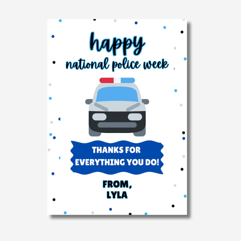 Police Appreciation - Etsy