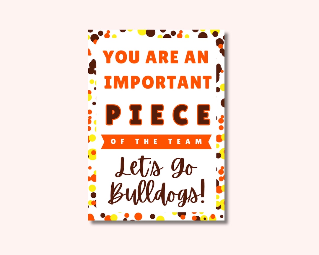 You Are an Important Piece of the Team | Printable Appreciation Tags ...