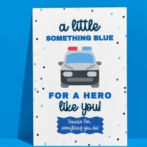 Police SRO Appreciation Sign, Police Appreciation Gift Tag, School ...