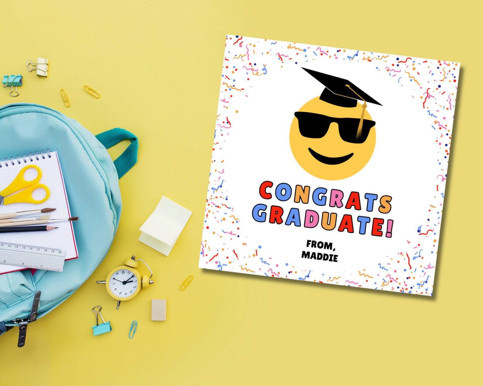 Preschool Graduation Tags, Congratulations Preschool Grad Tag ...