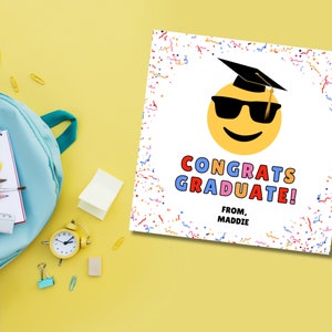 Preschool Graduation Tags, Congratulations Preschool Grad Tag ...