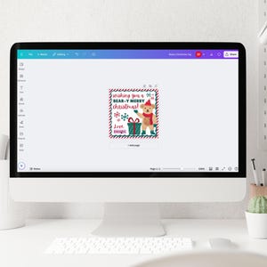 Have A Beary Merry Christmas Gift Tag | Christmas Class Party Favor ...