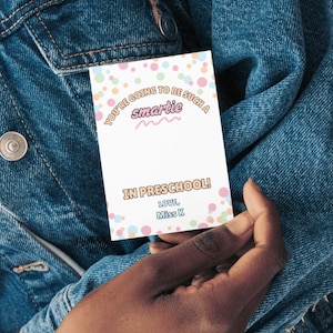 Printable First Day of School Candy Treat Tag Any Grade You're Going to ...