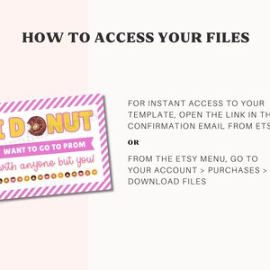 Donut Promposal Sign | Donut Want to Go to Prom With Anyone but You ...