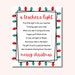 A Teacher's Light Poem Printable Card for Ornaments | Christmas Teacher ...
