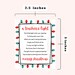 A Teacher's Light Poem Printable Card for Ornaments | Christmas Teacher ...