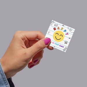 Welcome Back to School Teacher Gift Tags | Happy to Be in Your Class ...