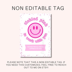 Coworker Appreciation Printable Tag | Tickled Pink Printable | Tickled ...