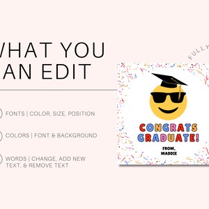 Preschool Graduation Tags, Congratulations Preschool Grad Tag ...