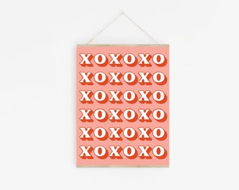 XOXO Valentine's Day Printable - Etsy