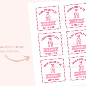Ballet Printable Tag | Dance Recital Tag | Ballet Teacher Tag | Dance ...