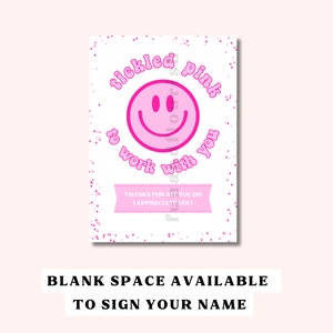Coworker Appreciation Printable Tag | Tickled Pink Printable | Tickled ...