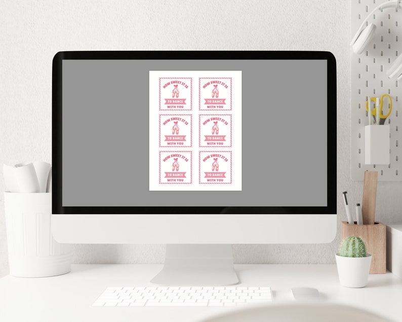 Ballet Printable Tag | Dance Recital Tag | Ballet Teacher Tag | Dance ...