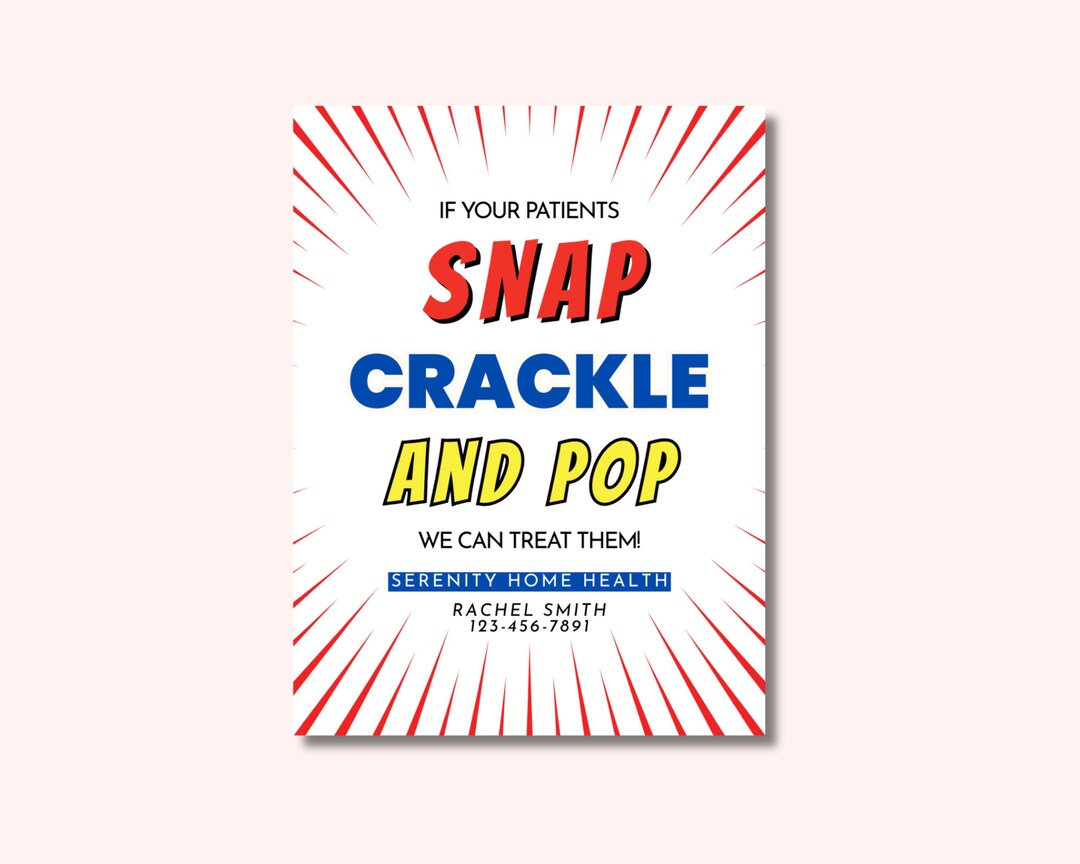 Healthcare Referral Tag: Krispie Treat Marketing, Doctor Chiropractor ...