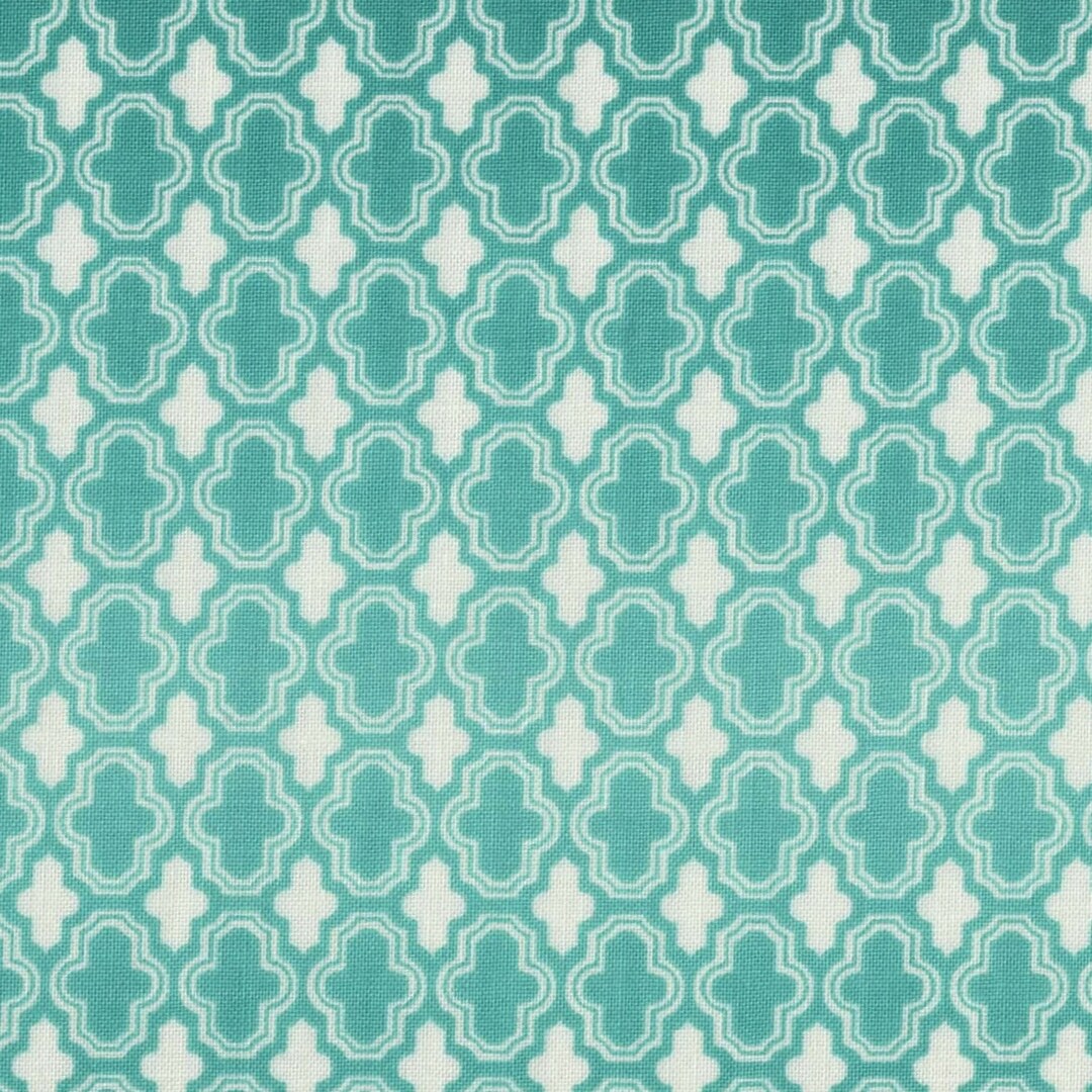 Turkish Tile Cotton Quilting Fabric Fat Quarter FQ: Lush Uptown Lantern ...