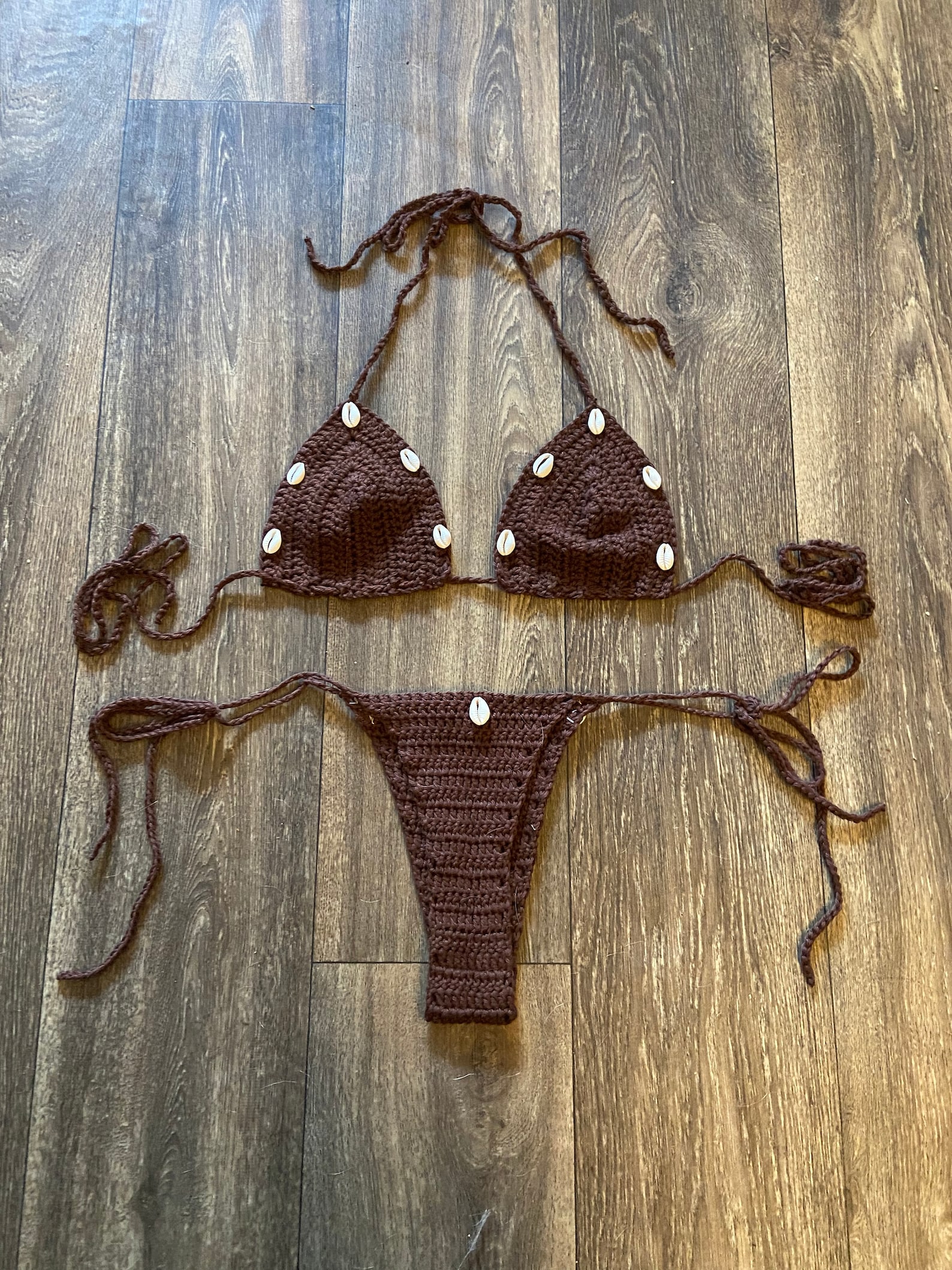 By the Seashore Crochet Bikini, Boho Bikini, Crochet Bikini - Etsy