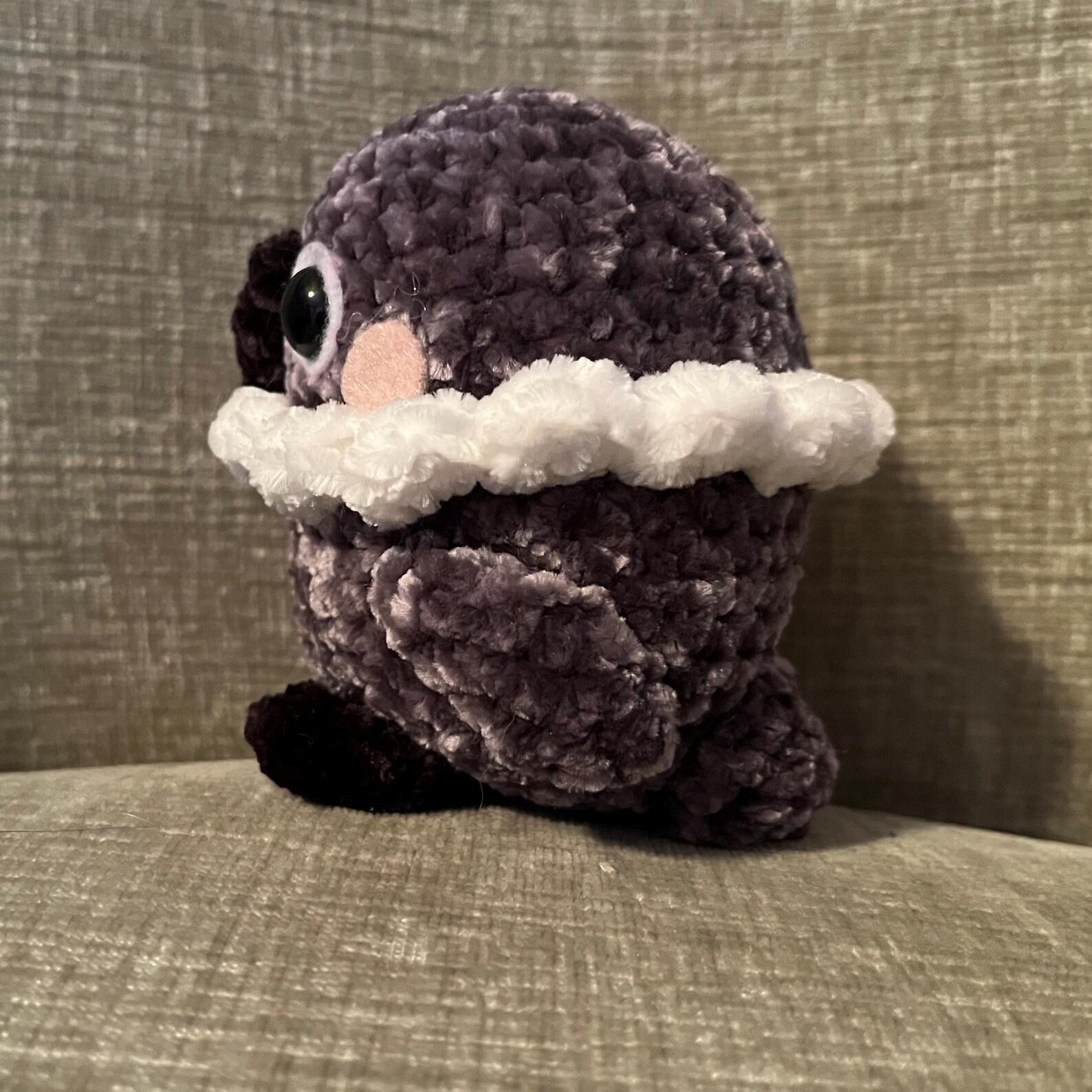 Sylus Grumpy Crow Mephisto Plush Crocheted, Love and Deepspace, LADS - Etsy