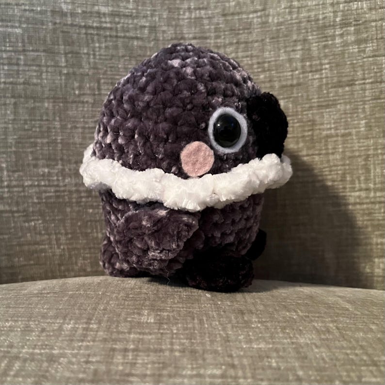 Sylus Grumpy Crow Mephisto Plush Crocheted, Love and Deepspace, LADS - Etsy