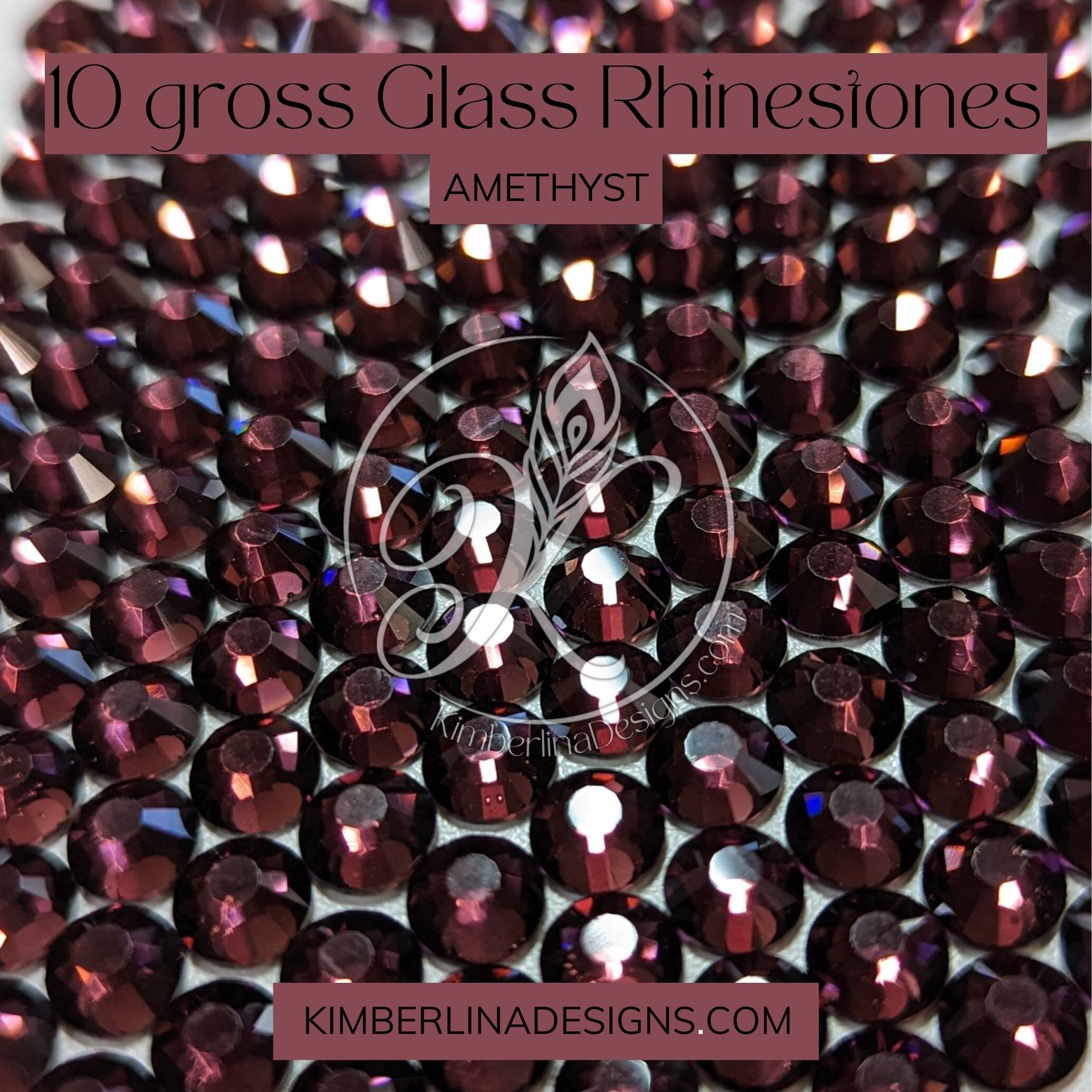 10 Gross Choose Size Luxury Glass Rhinestones Crystals SS3 SS6 SS10 ...