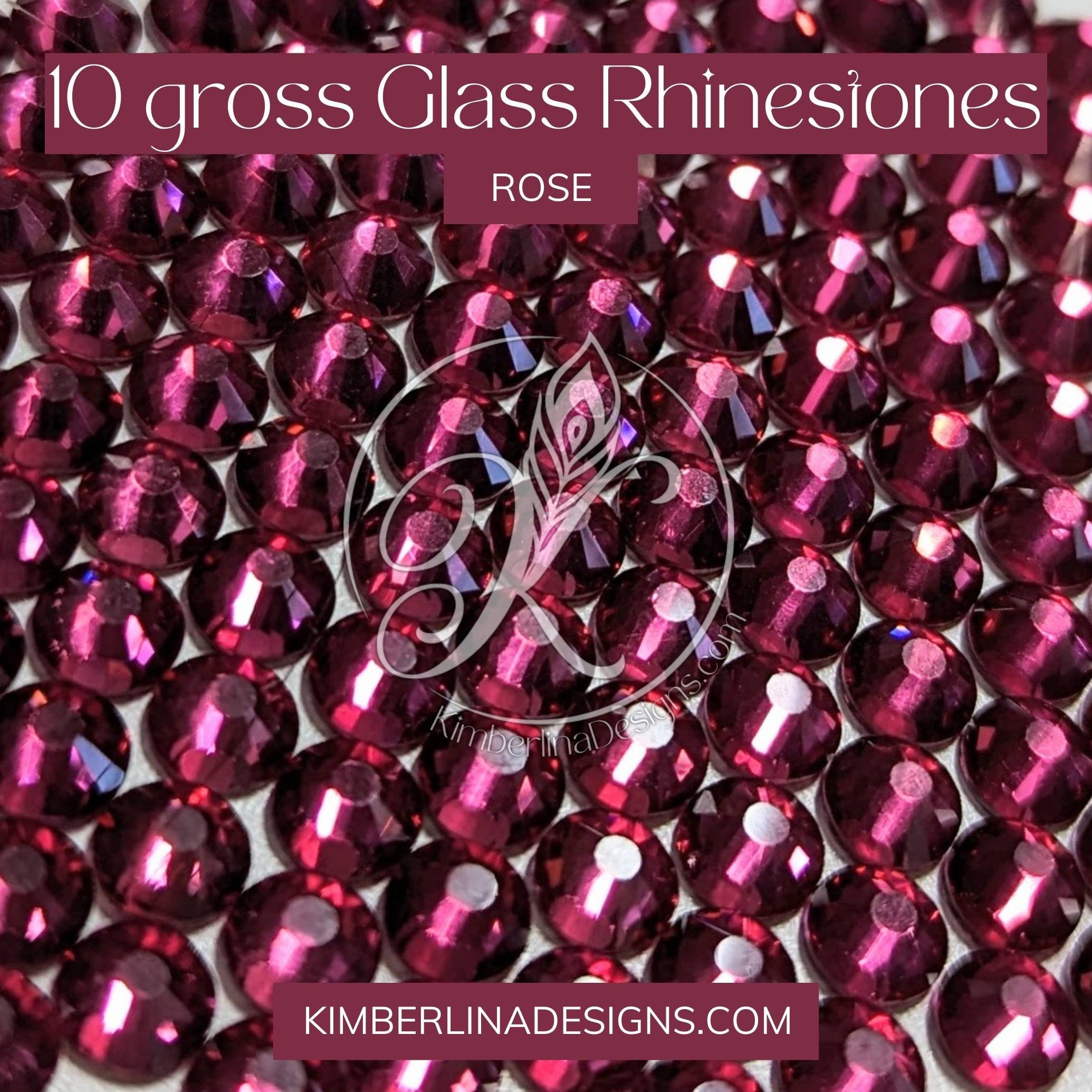 10 Gross Choose Size Luxury Glass Rhinestones Crystals SS3 SS6 SS10 ...