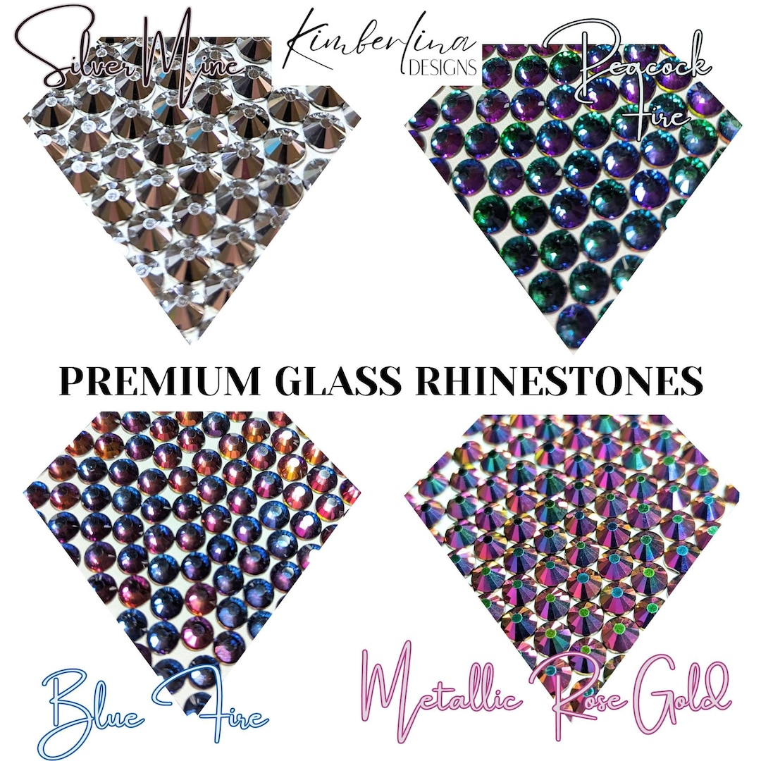 Choose Size Luxury Glass Rhinestones 10 Gross Crystals SS3 SS6 SS10 ...