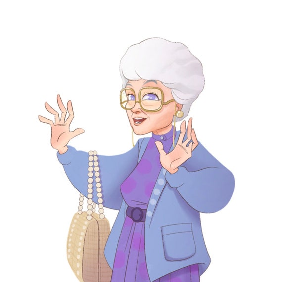 Sophia Petrillo the Golden Girls Print/postcard art by | Etsy