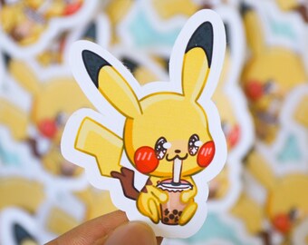 Pikachu Bubble Tea - Etsy