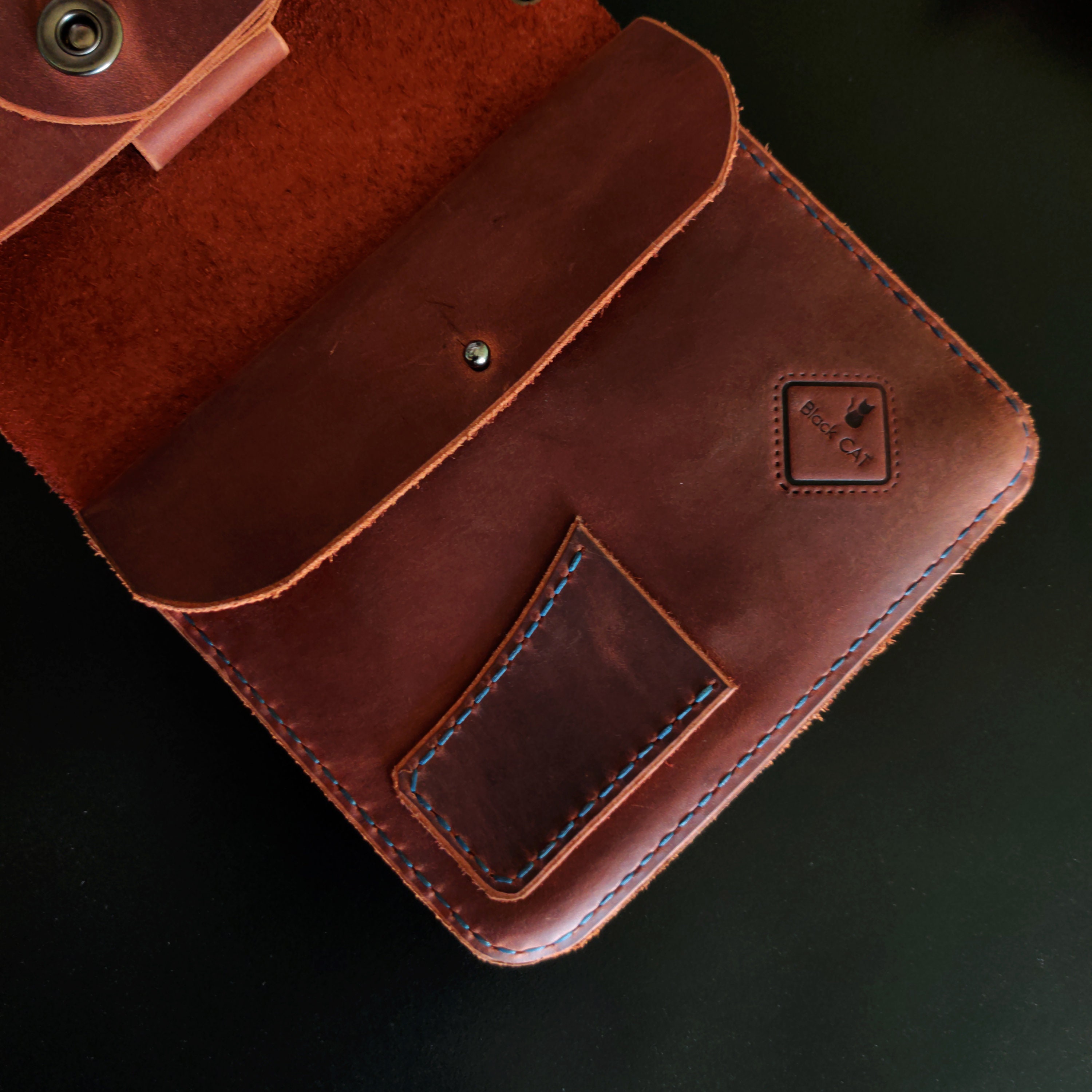 Leather Pipe Pouch Triple Pipe Bag Handmade Tabacco Case 3 - Etsy