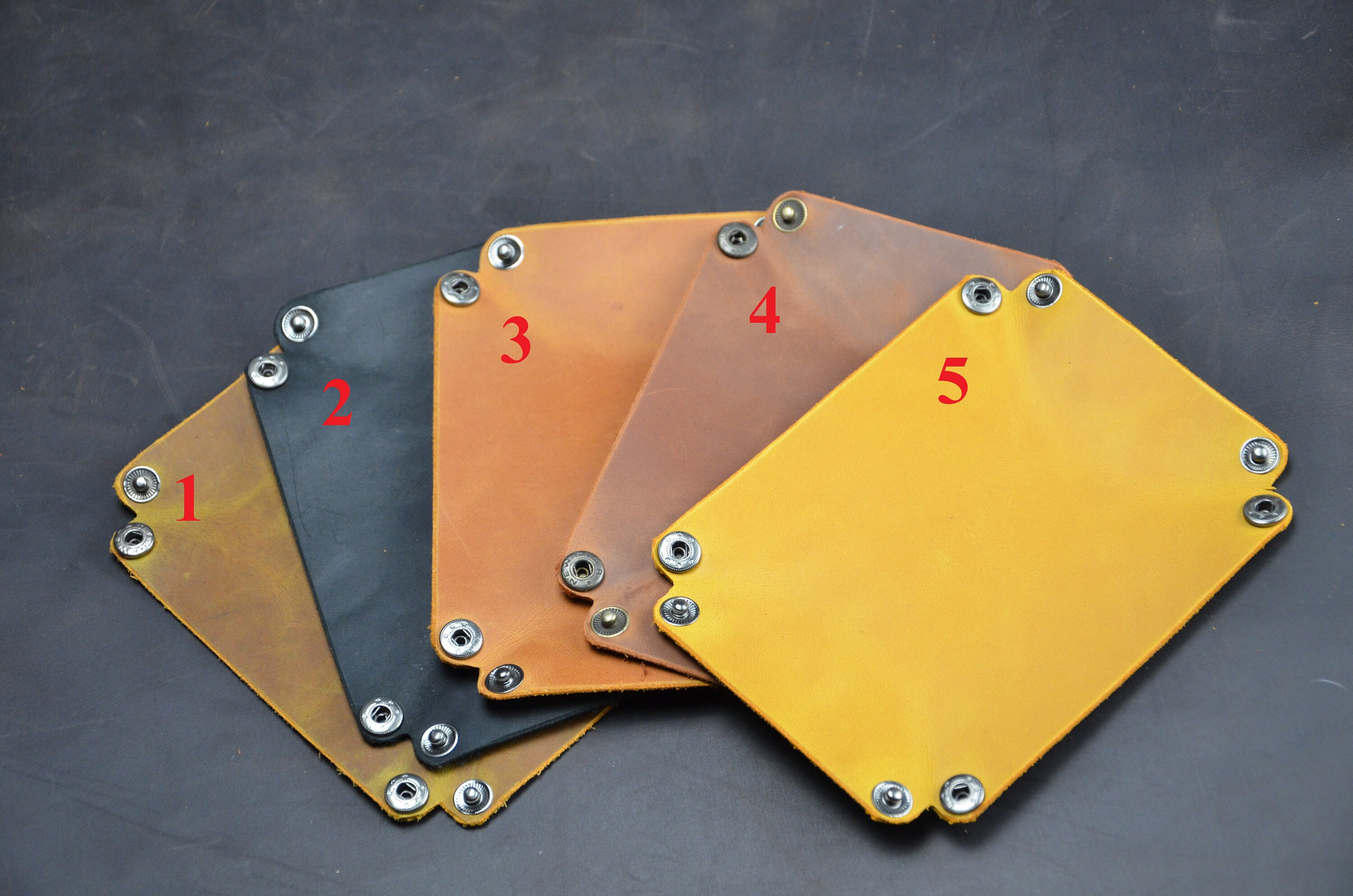 Compact Mobile Plate for Tobacco Leather Valet Tray Handmade All-in ...