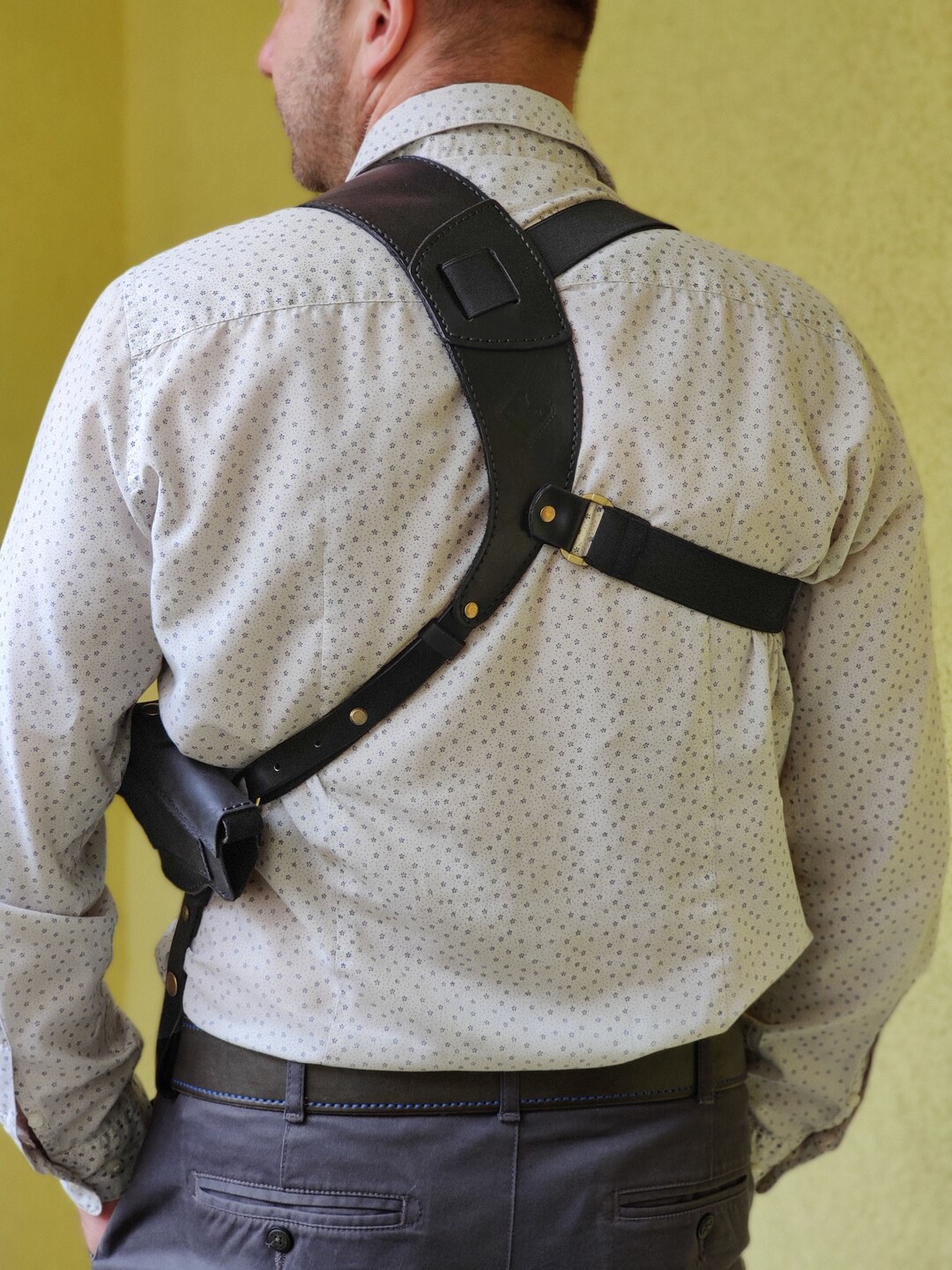 Leather Makarov Tokarev Pistol Body Holster Handmade PM TT - Etsy