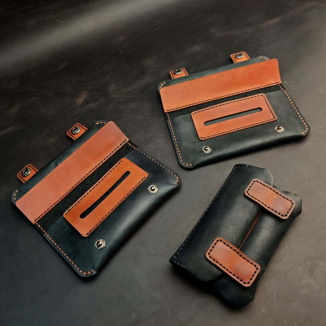 Leather Tobacco Pouch Pipe Pouch Handmade Tobacco Case Cigarette Bag ...