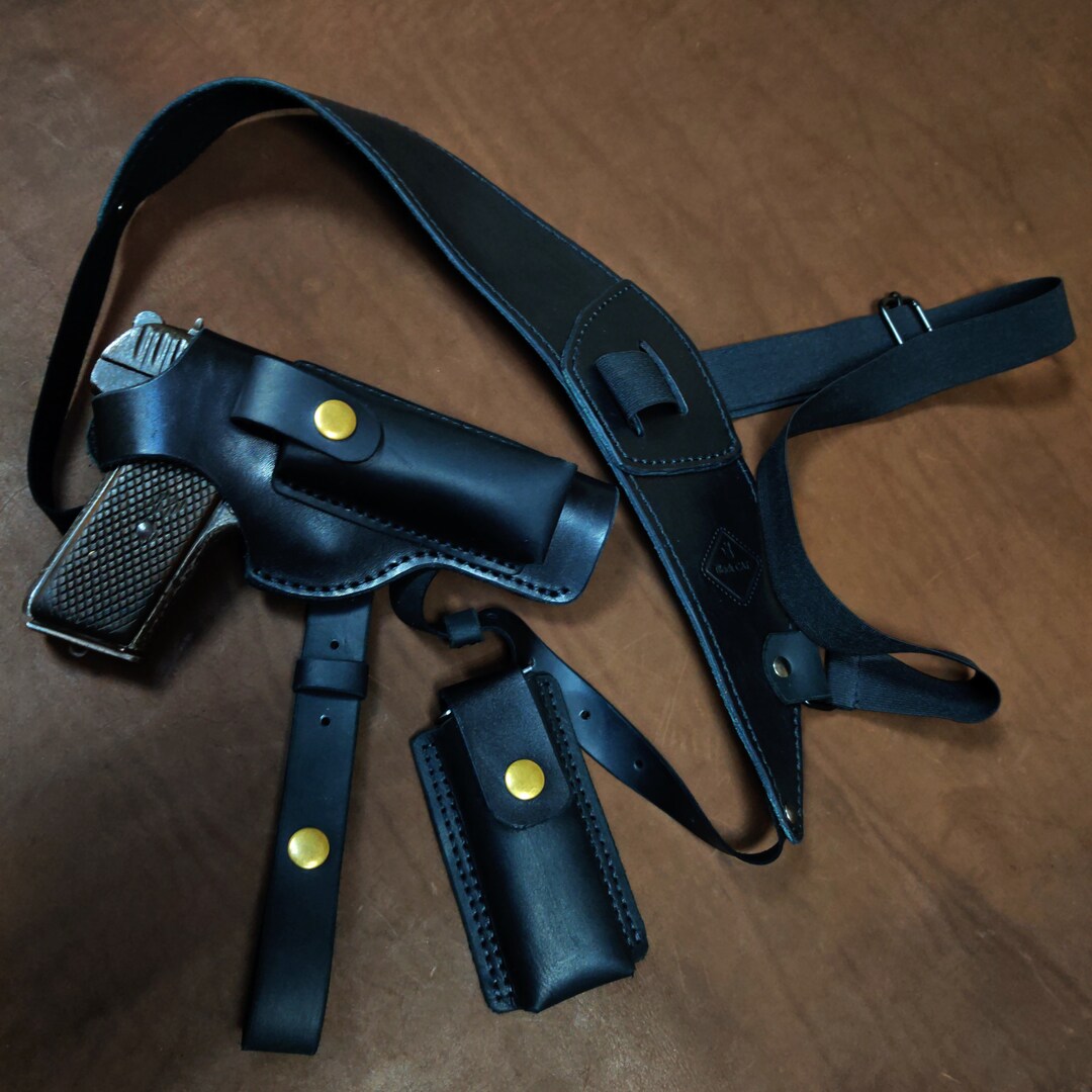 Leather Tokarev Pistol Body Holster Handmade TT Shoulder Holster - Etsy