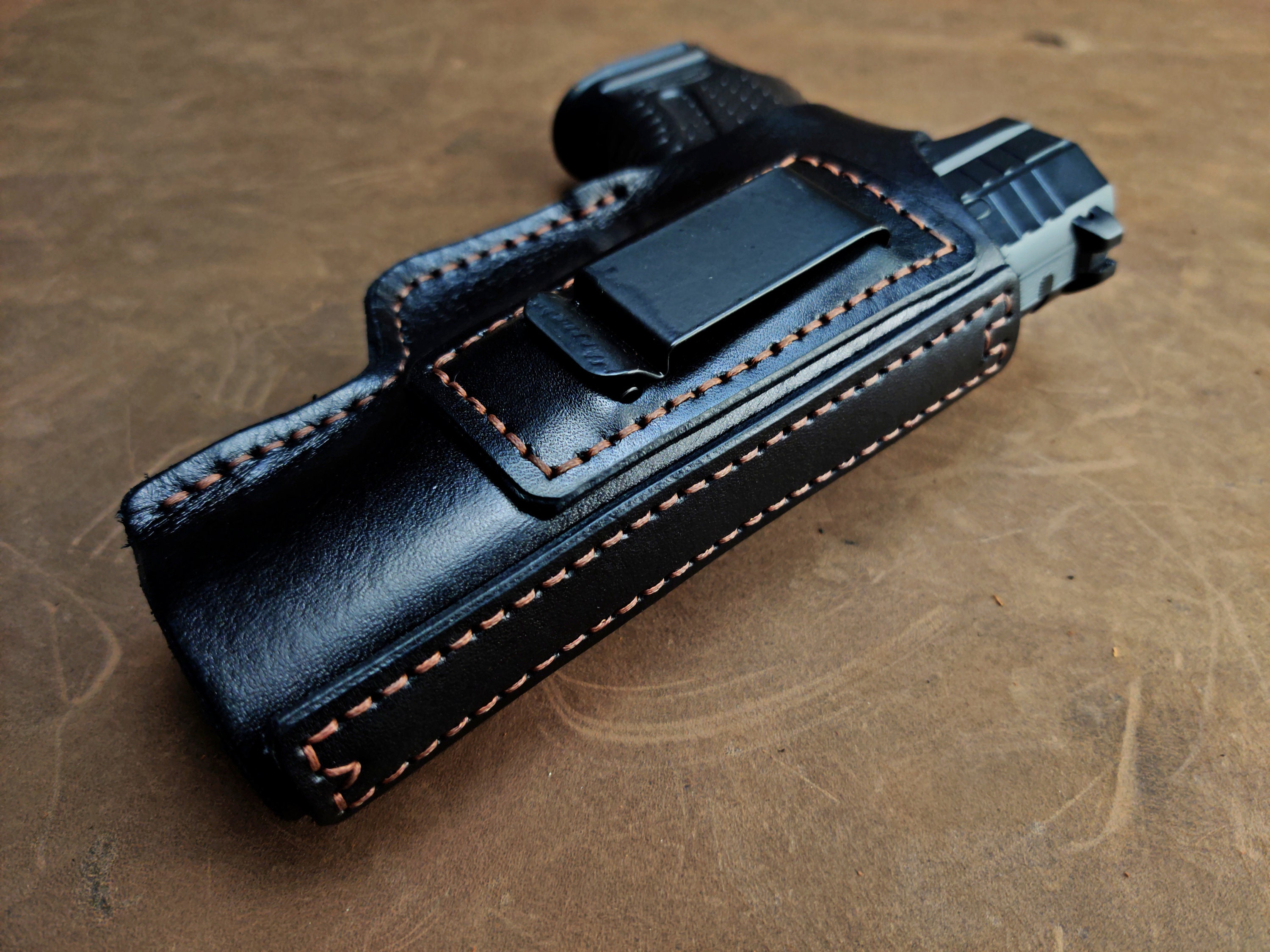 Leather Pistolet Walther P99 / PPQ Holster Belt Carry Walther Holster ...
