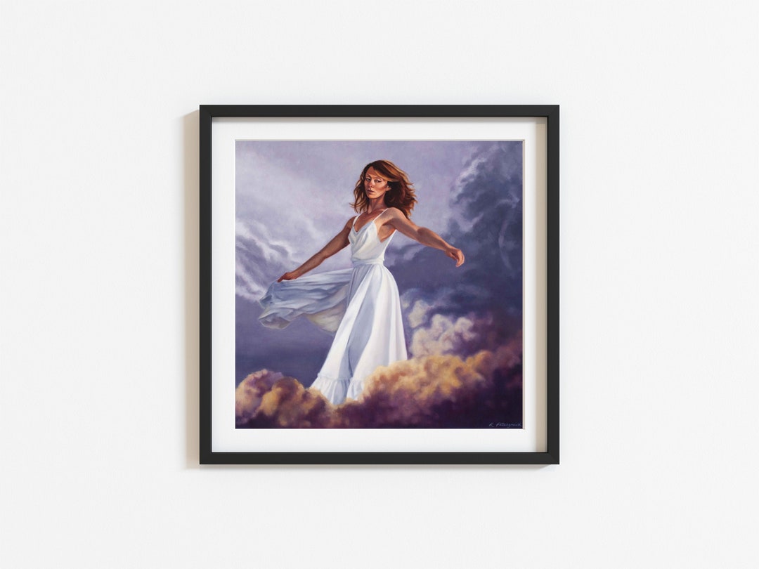 Surrealism Woman Portrait Fine Art Print Digital Download From Original ...