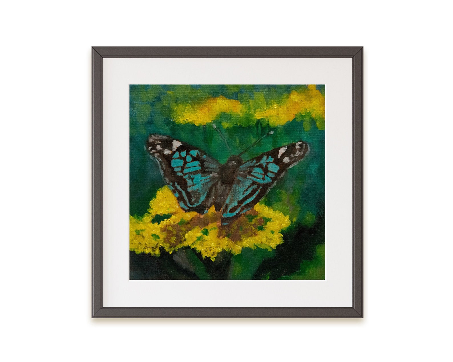 Butterfly Nature Art Print Digital Download From Original Painting ...