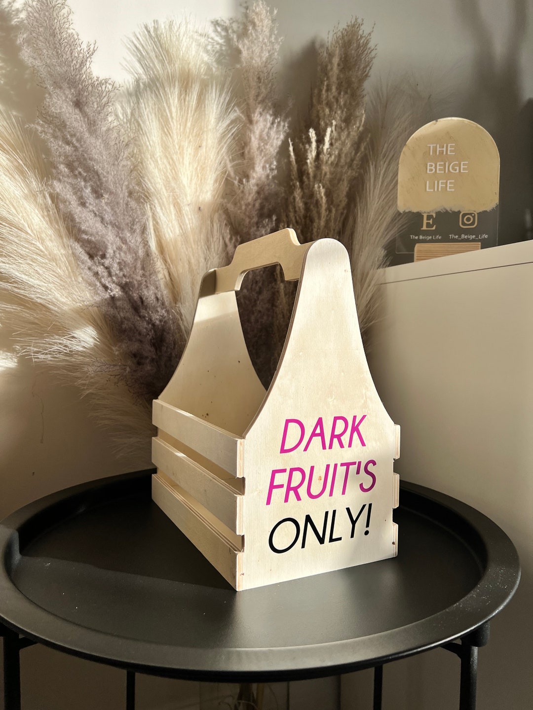 PERSONALISED CIDER CADDY Dark Fruits Cider Caddy Beer Wooden Crate ...