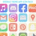 Doodle Theme - App Icons - Etsy