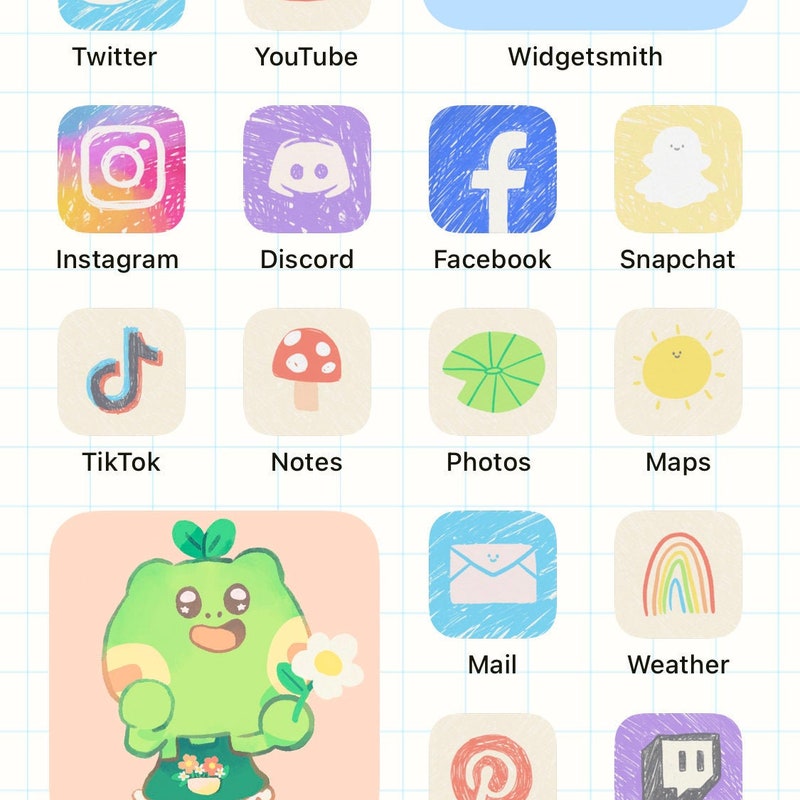 Doodle Wallpaper - Etsy