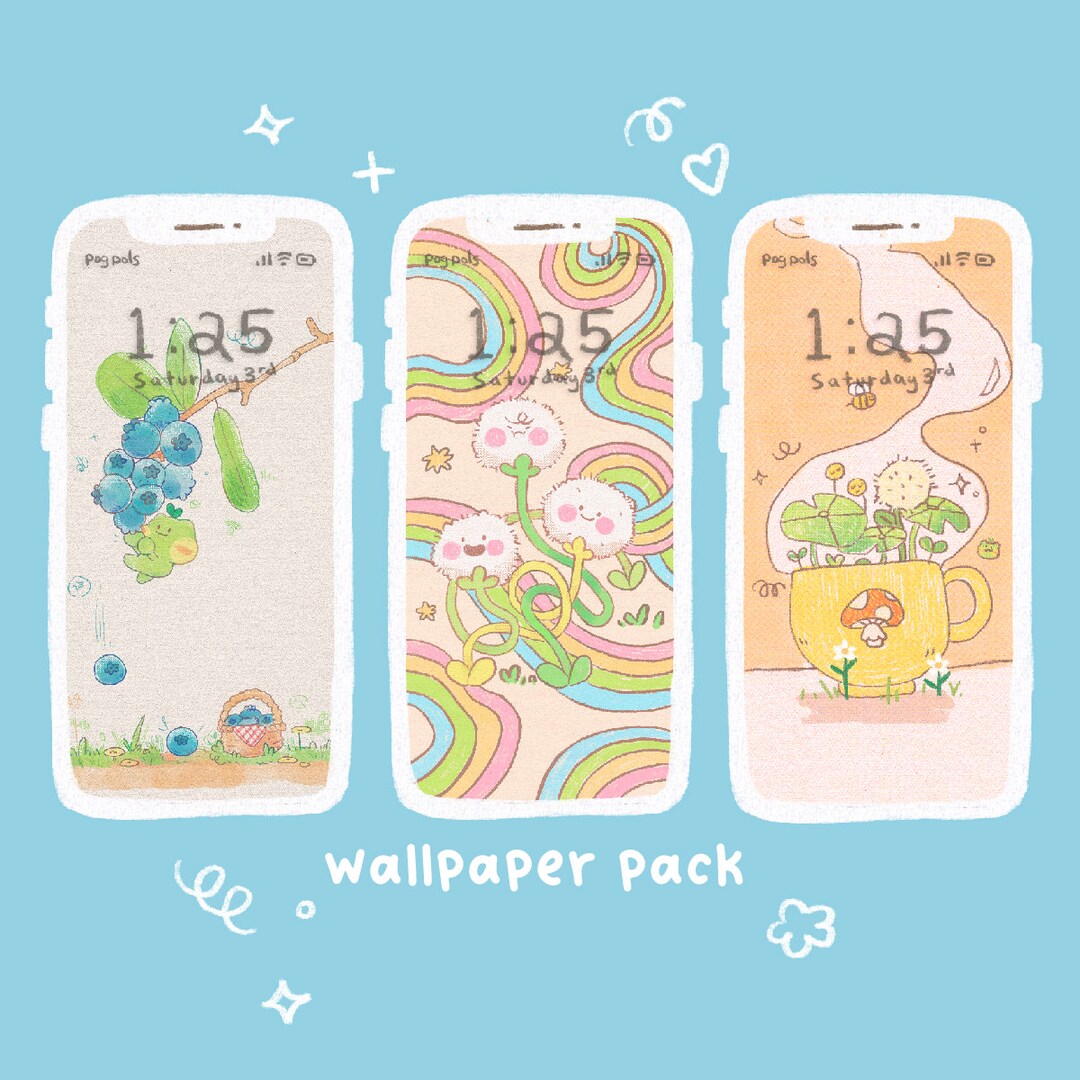 Poggy Wallpaper Pack - Etsy