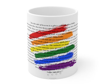 Rainbow Bridge Coffee Cup Rainbow Bridge Cup Rainbow Bridge - Etsy