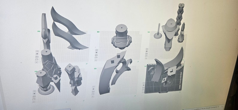 Navia Claymore Axe Prop DIY Kid 3D Print - Etsy
