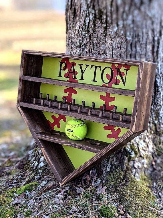 Softball Ring Display Ball Display Home Run Championship - Etsy